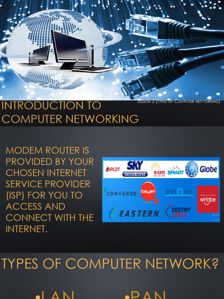 Lesson2 Types of Computer Network | PDF