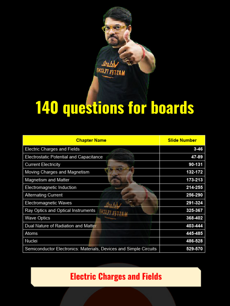 Phy Vedantu 140q Cbse | PDF | Electromagnetic Induction | Electrical ...