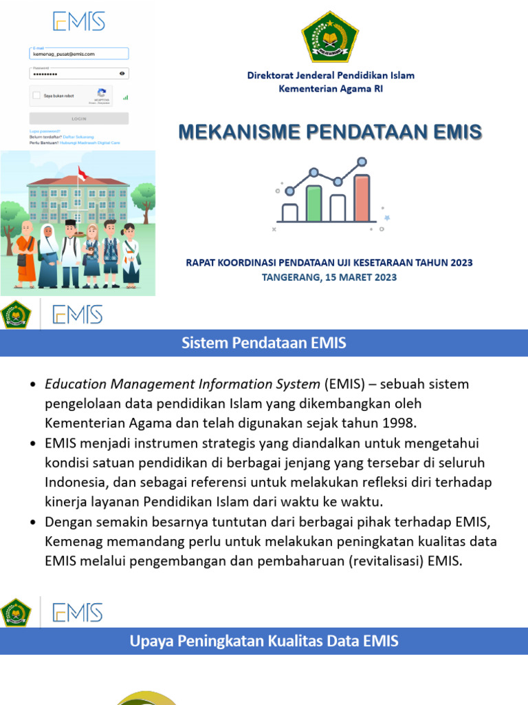 Mekanisme Pendataan EMIS | PDF