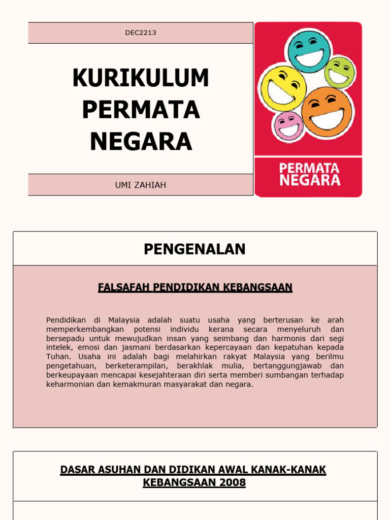 Kurikulum Permata | PDF