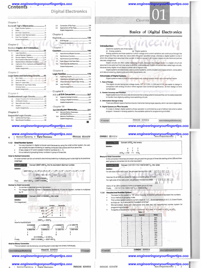 Made Easy Digital Electronics | PDF