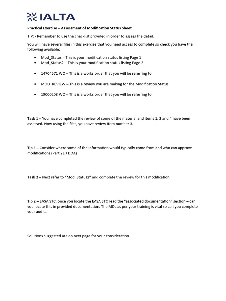 1 Practical Exercise 1 | PDF