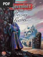 Curse of Strahd Castle Ravenloft Map Flowchart | PDF | Room ...