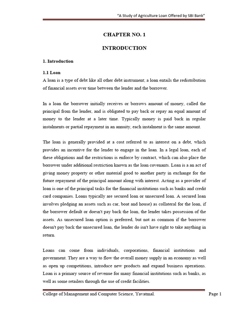 Pooja Project Report | PDF | Loans | Mortgage Loan