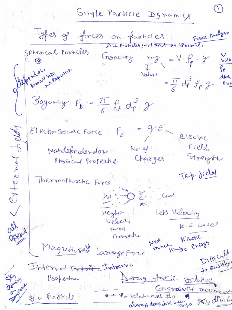 Lect 2 Single Particle Dynamics | PDF