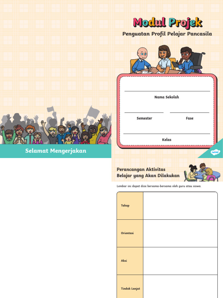 Modul P5 Projek Penguatan Profil Pelajar Pancasila | PDF