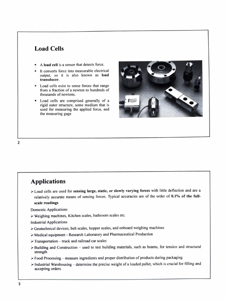 CPS - Load Cells | PDF | Weighing Scale | Piezoelectricity