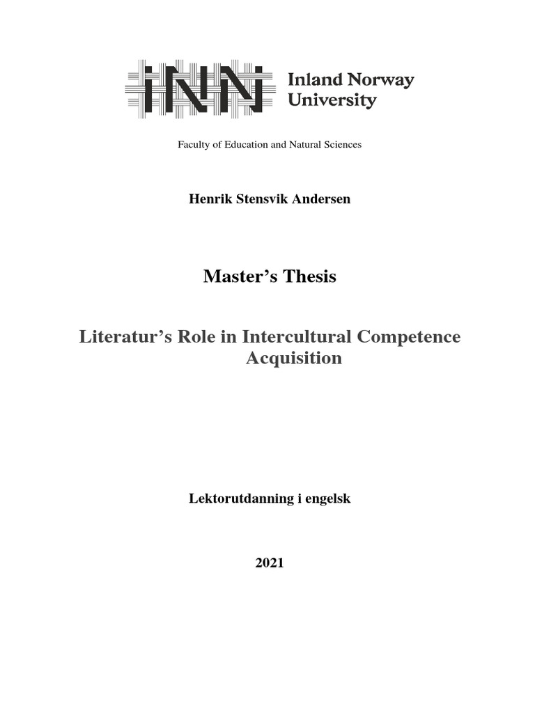 Andersen | PDF | Communication | Cross Cultural Communication