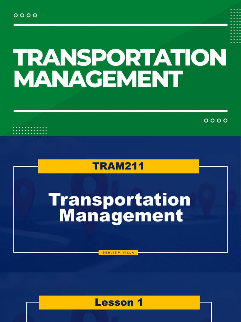 Lesson 1 - Transport Services | PDF | Transport | Tourism