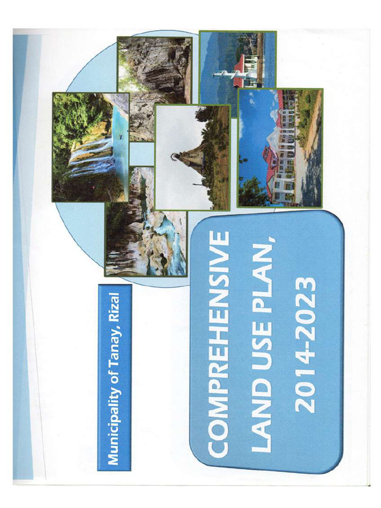 Comprehensive Land Use Plan 2014 2023 CLUP | PDF