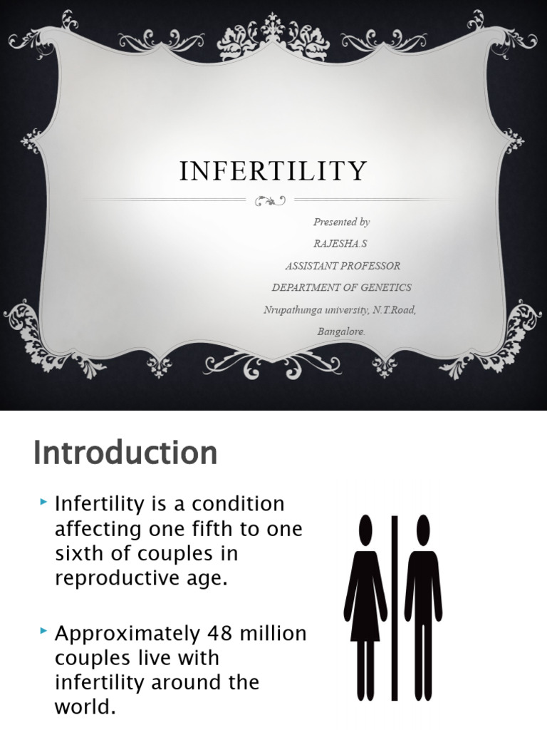 Infertility, A Basic Information | PDF | Infertility | Assisted Reproductive Technology