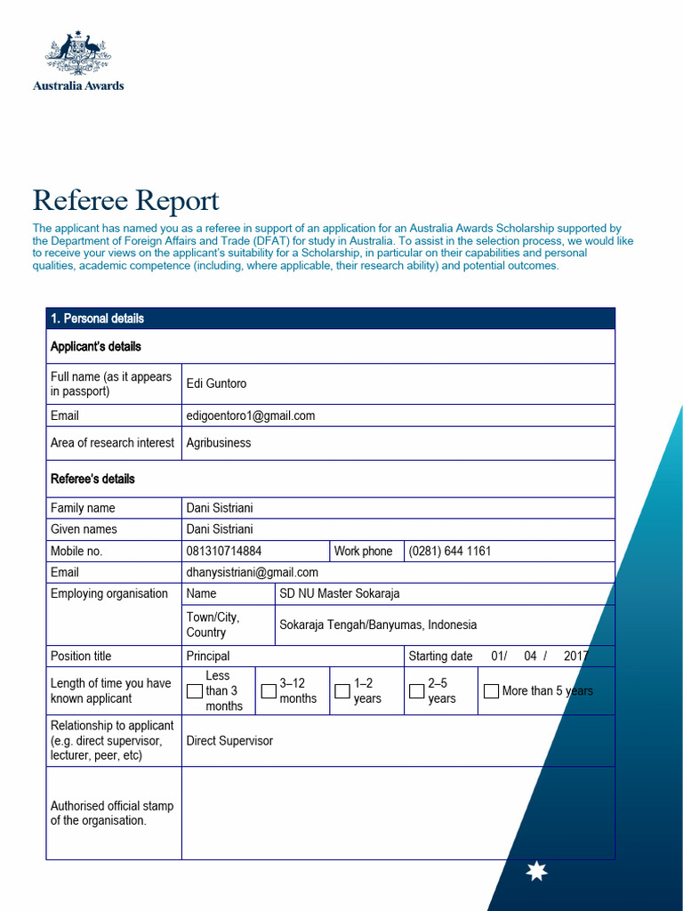 Referee Report | PDF | Mentorship | Learning Referee Report | PDF | Mentorship | Learning
