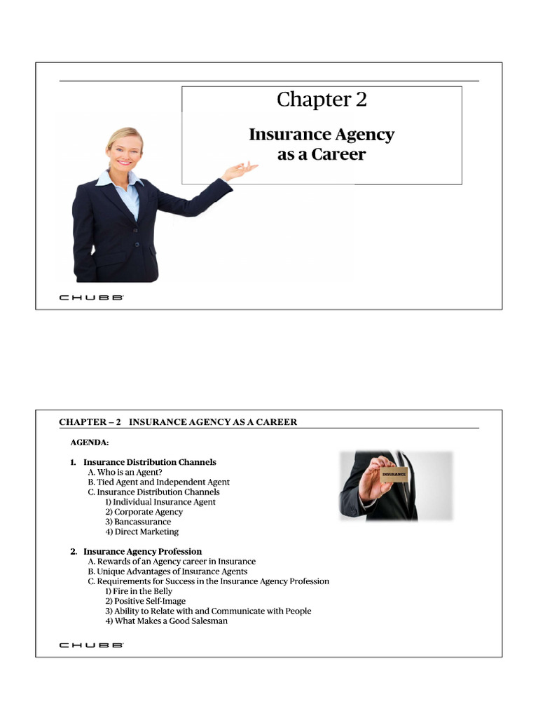 Basic Knowledge of Life Insurance, Chapter 2 | PDF
