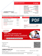 Jiofiber Postpaid Bill Format | PDF | Invoice | Banking Technology