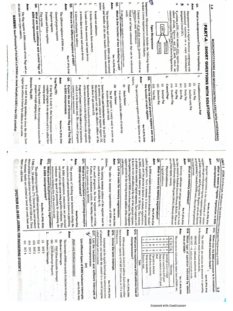 Micro Processor And Micro Controller Pdf 