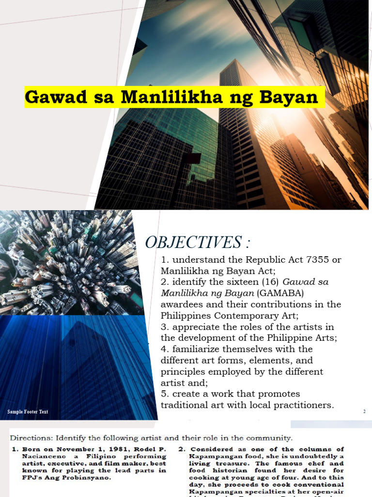 GAMABA | PDF | The Arts