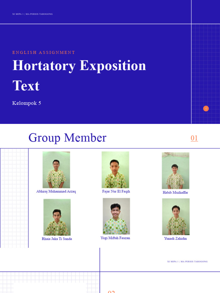 Hortatory Exposition Text - Salin | PDF | Verb | Cognitive Science