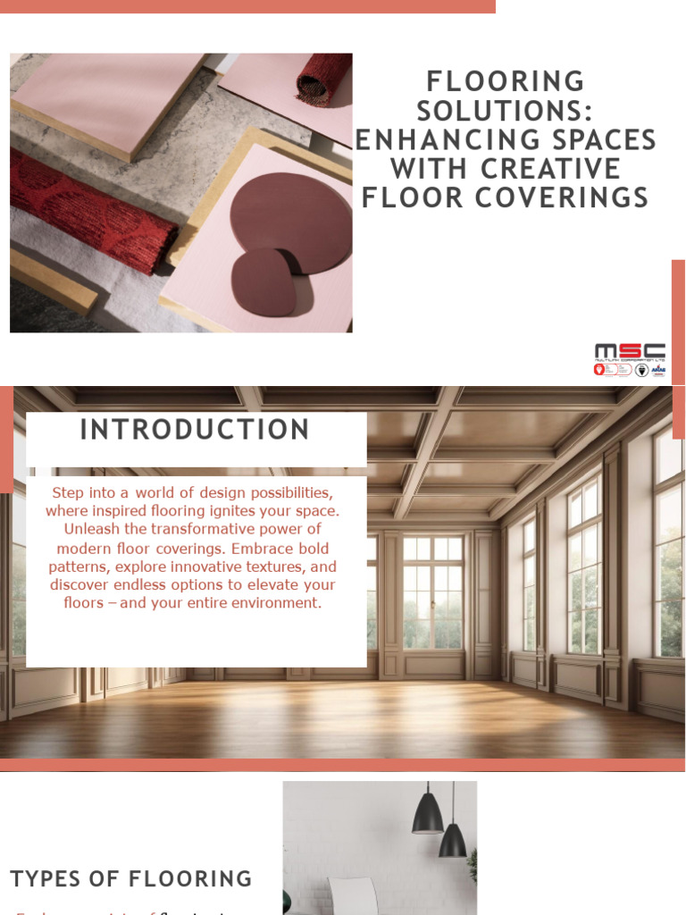 Creative Flooring Solutions for Spaces | PDF | Flooring