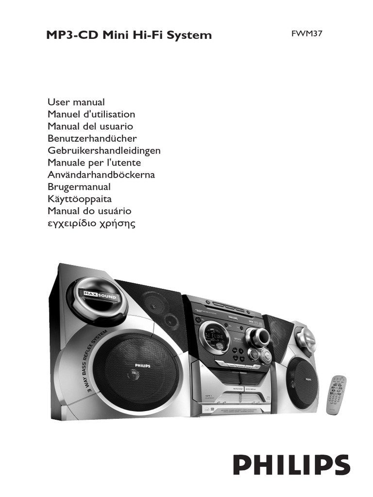 Philips fwm37 | PDF | Antenna (Radio) | Ac Power Plugs And Sockets