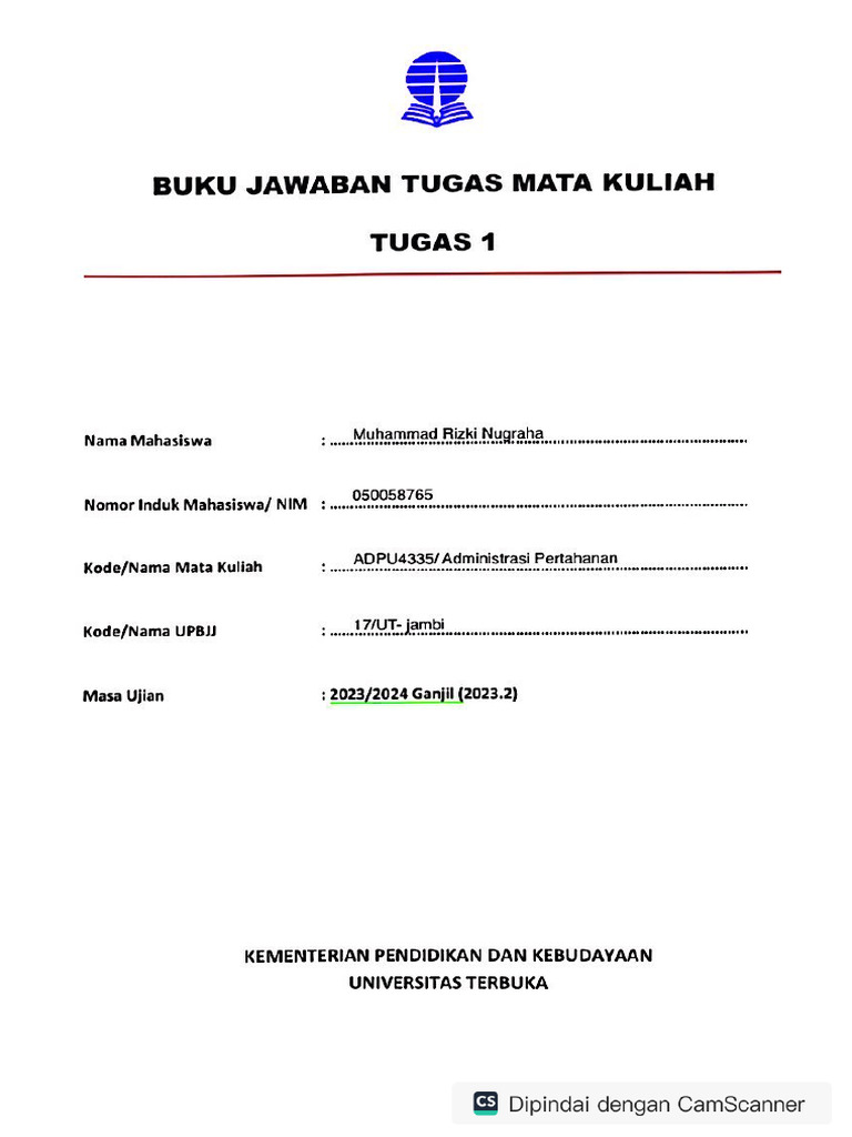 Tugas 1 Rizki Nugraha | PDF
