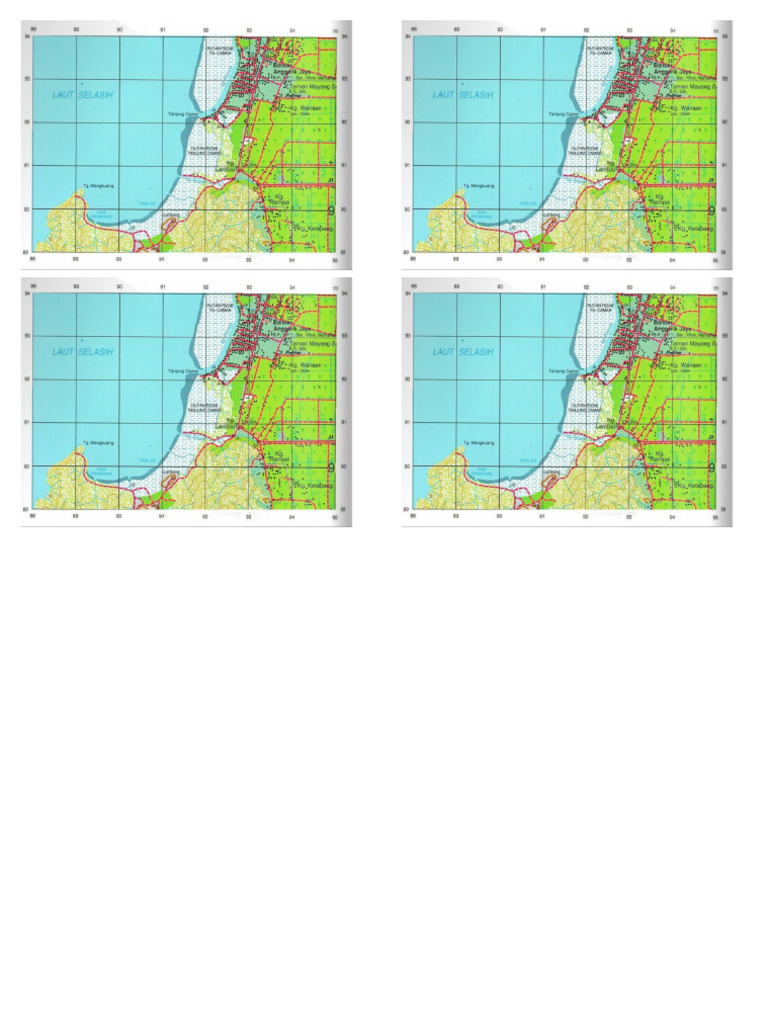 Peta Topografi | PDF