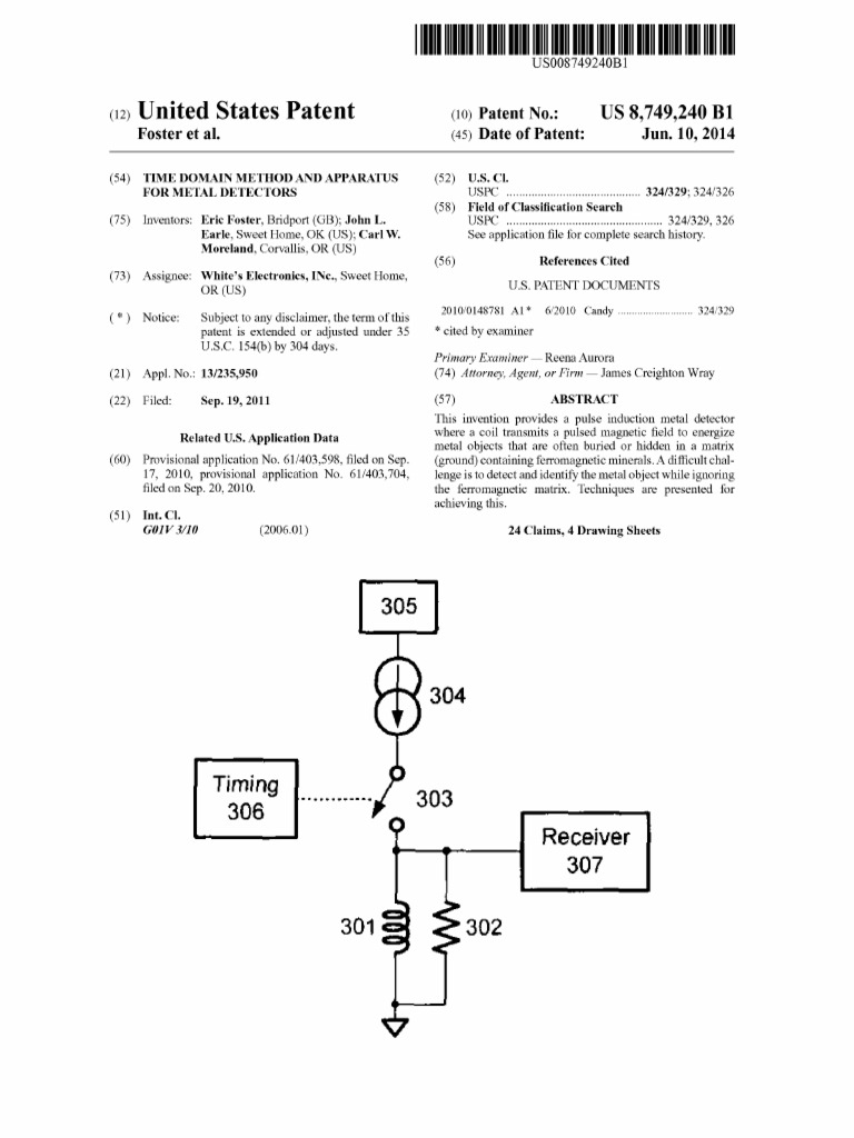 United States Patent (10) Patent No.: US 8,749,240 B1 | PDF | Inductor ...