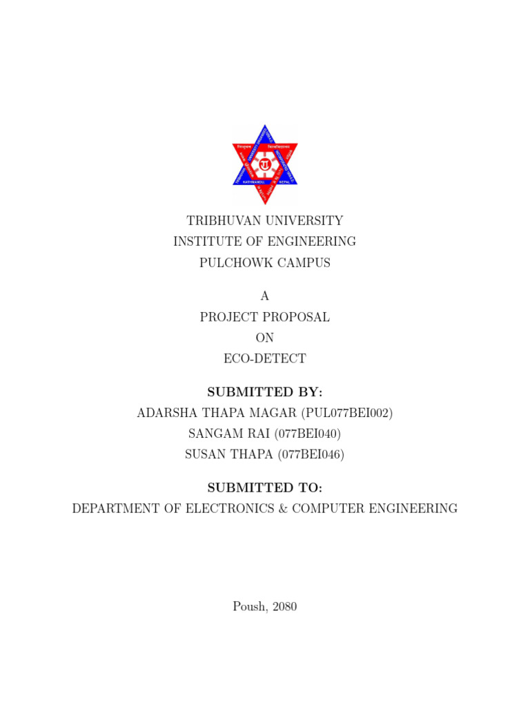 Proposal For Minor Project | PDF