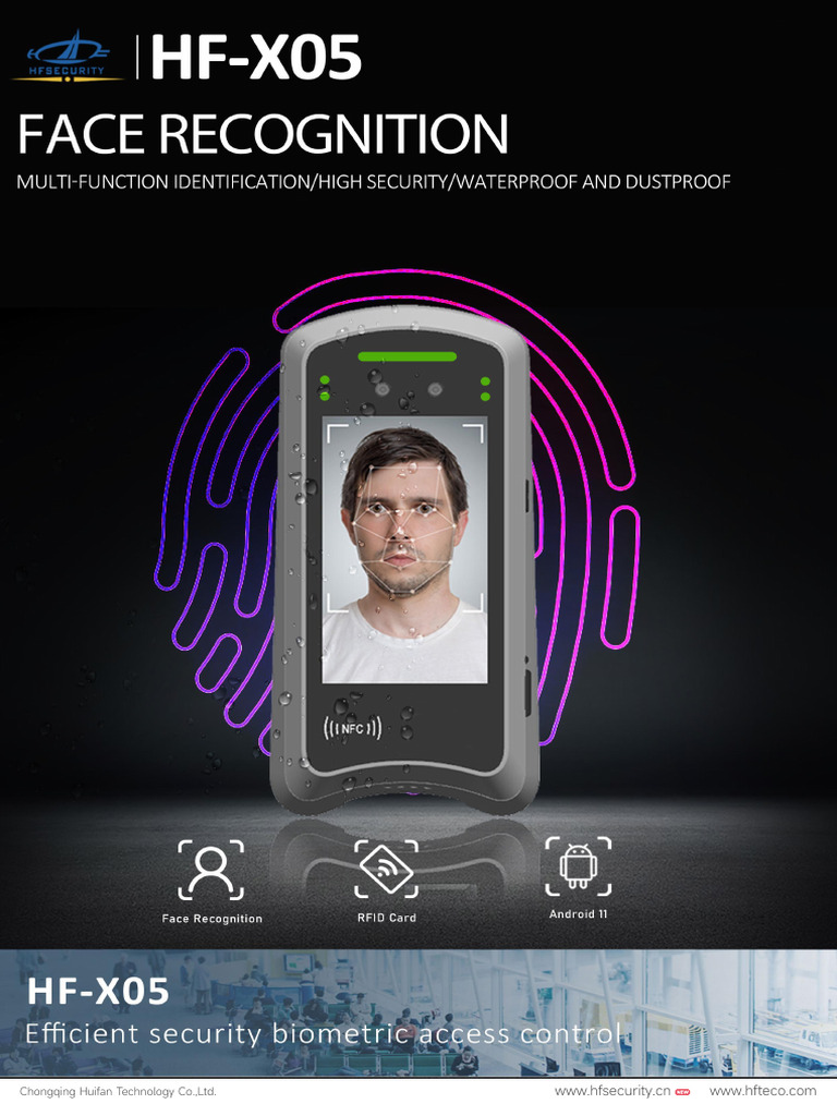 HF Security X05 Specifications Overview | PDF | Usb | Personal Computing