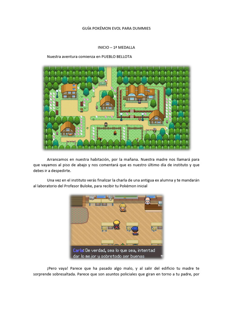 Guía Pokémon Evol para Dummies | PDF | Pokémon
