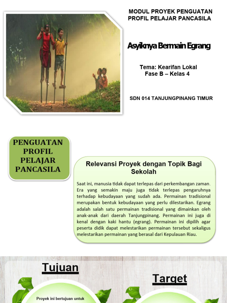 Modul Projek Kelas 4 Benar Pdf