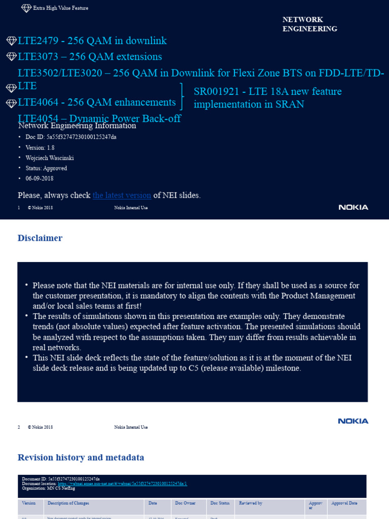 256 QAM Modulation in LTE Downlink | PDF | Modulation | Sound ...