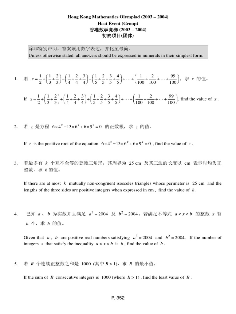 SC HKMO 0304 H GP | Download Free PDF | Geometric Shapes | Mathematical Concepts