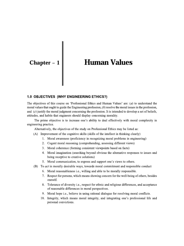 Human Value Notes | PDF