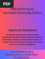 Algorytm Euklidesa Przykłady | PDF