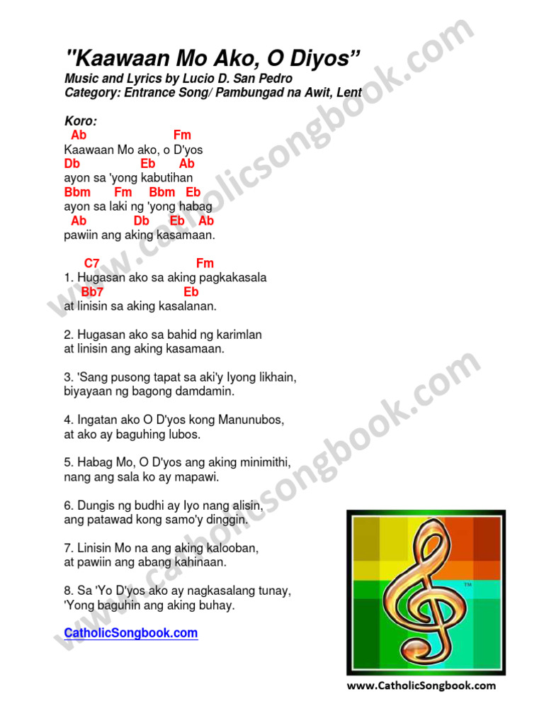Kaawaan Mo Ako, O Diyos | PDF