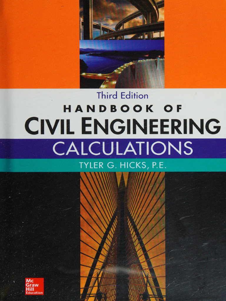 Handbook of Civil Engineering Calculations 3rd Edition Hicks Korley | PDF