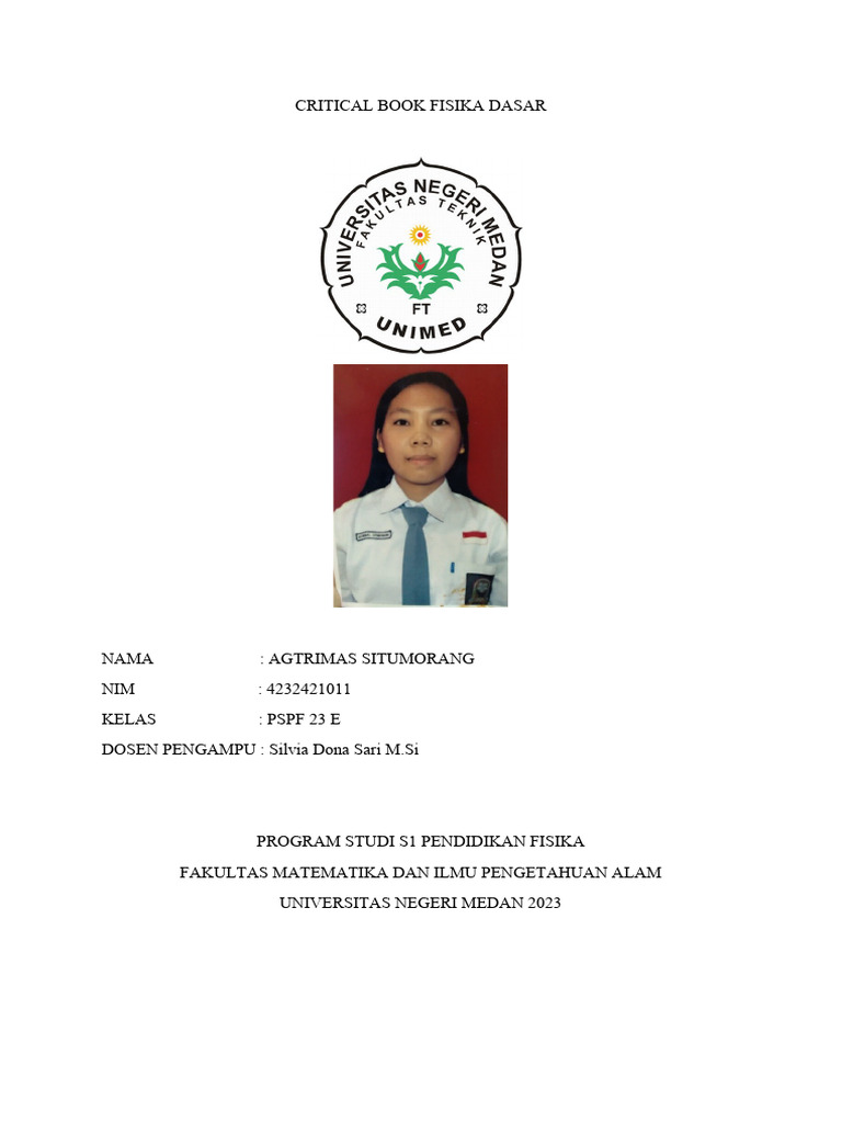 CBR Fisika Dasar - Agtrimas Situmorang | PDF