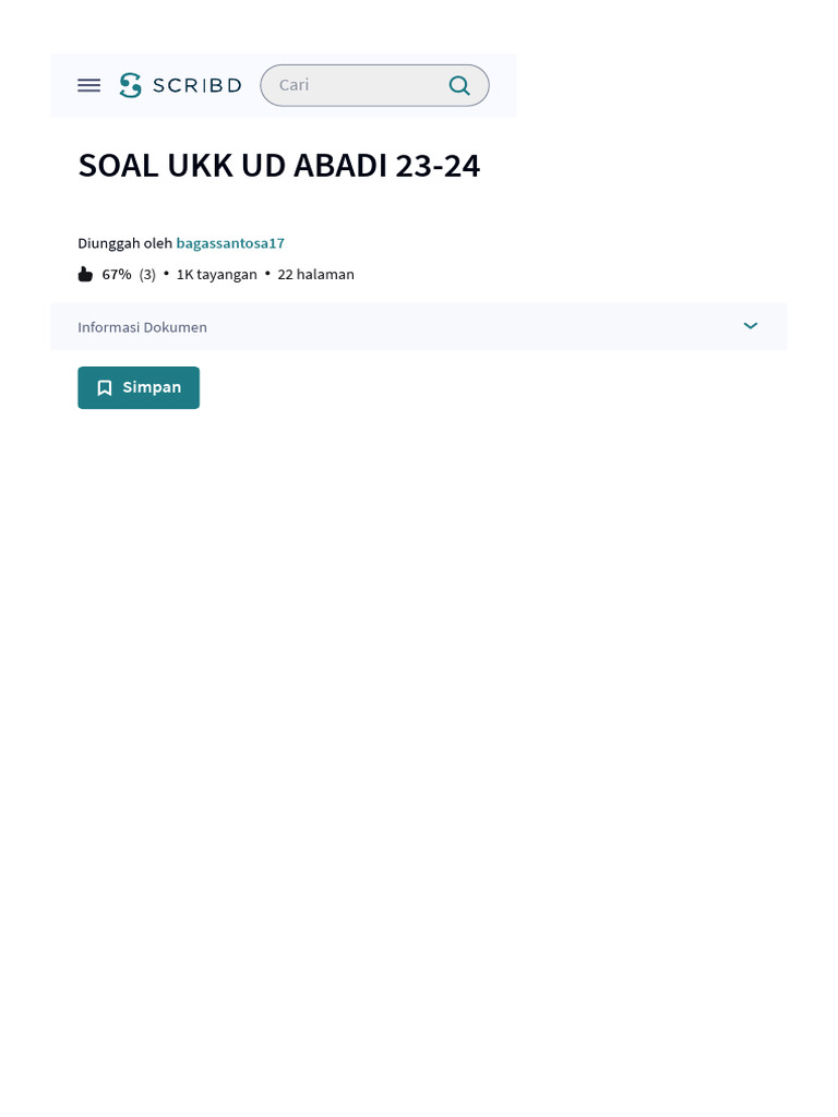 Soal Ukk Ud Abadi 23-24 - PDF | PDF