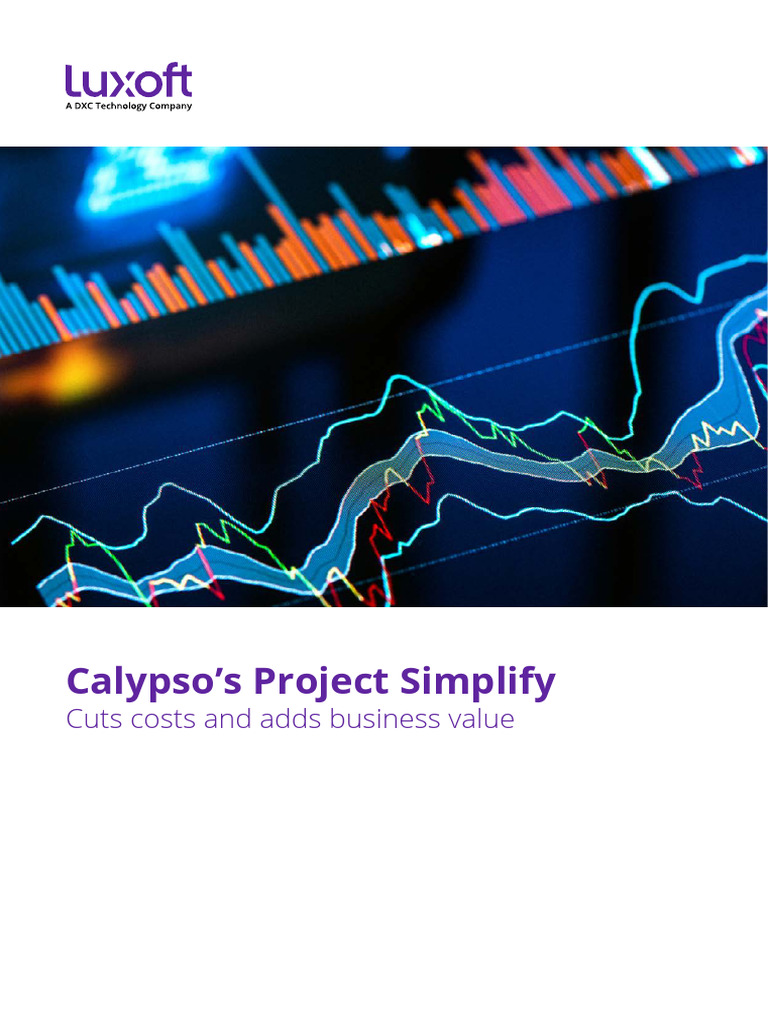 Calypso Project Simplify Overview | PDF | Systems Engineering | Computing