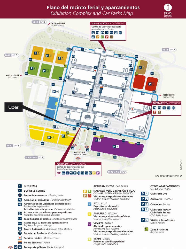 Mapa Ifema | PDF