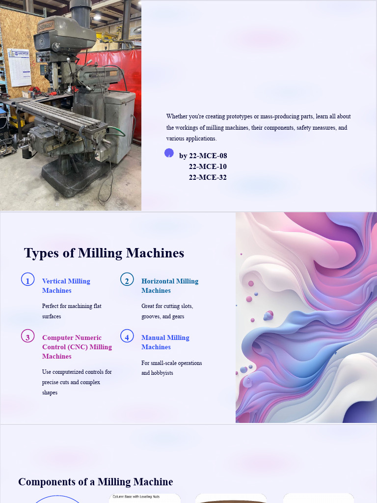 Milling Machines | PDF