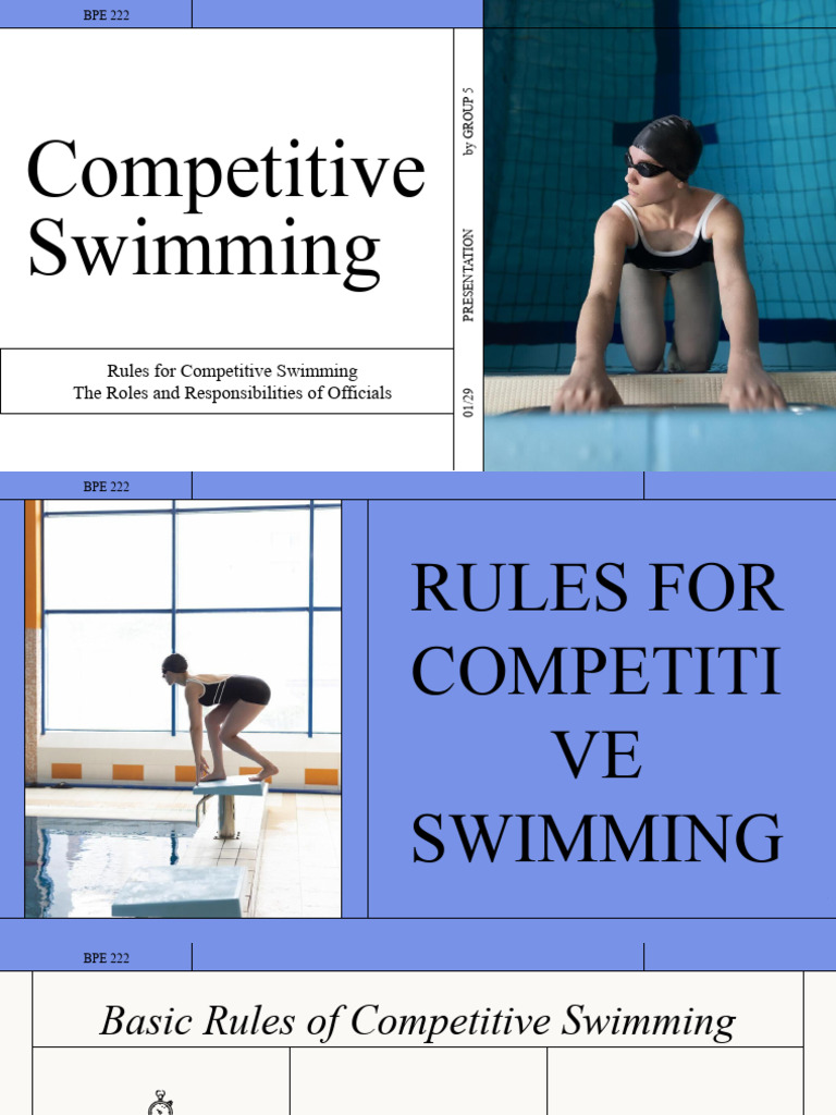 Competitive Swimming | PDF