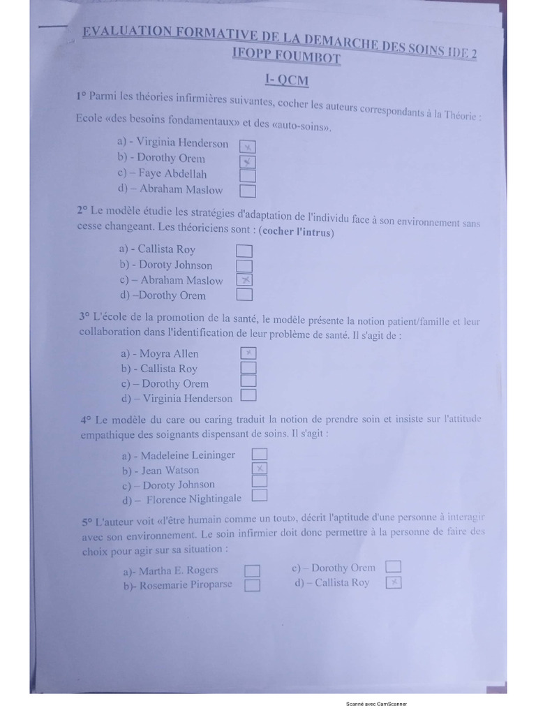 TD de Demarche Des Soins | PDF