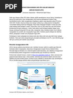 Panduan LMS Mahasiswa Polbangtan | PDF | Komputer