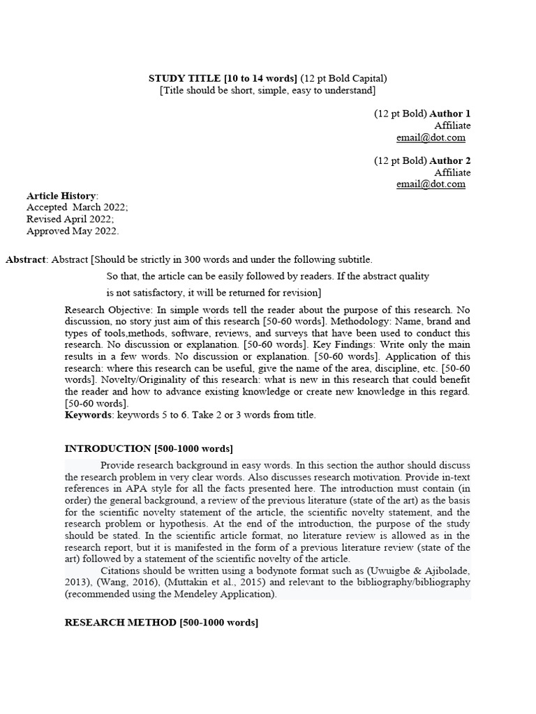 Template Jurnal Ipb | PDF