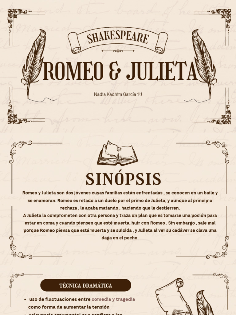 Romeo y Julieta | PDF | Romeo y Julieta