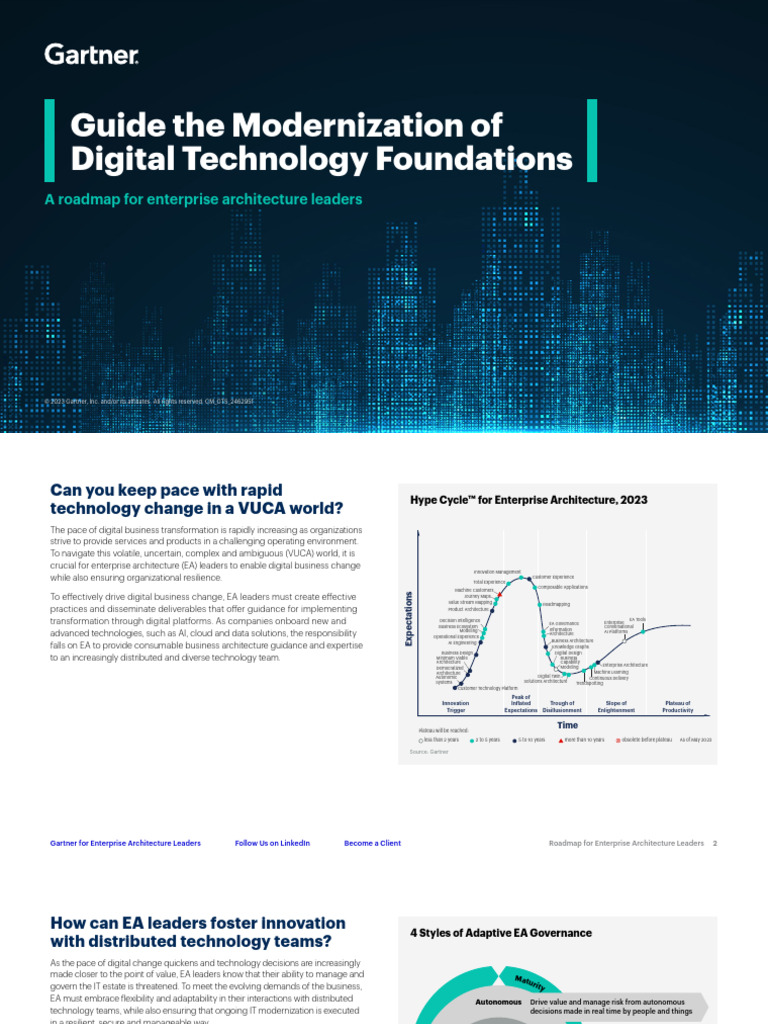 Guide The Modernization of Digital Technology Foundationss | PDF ...