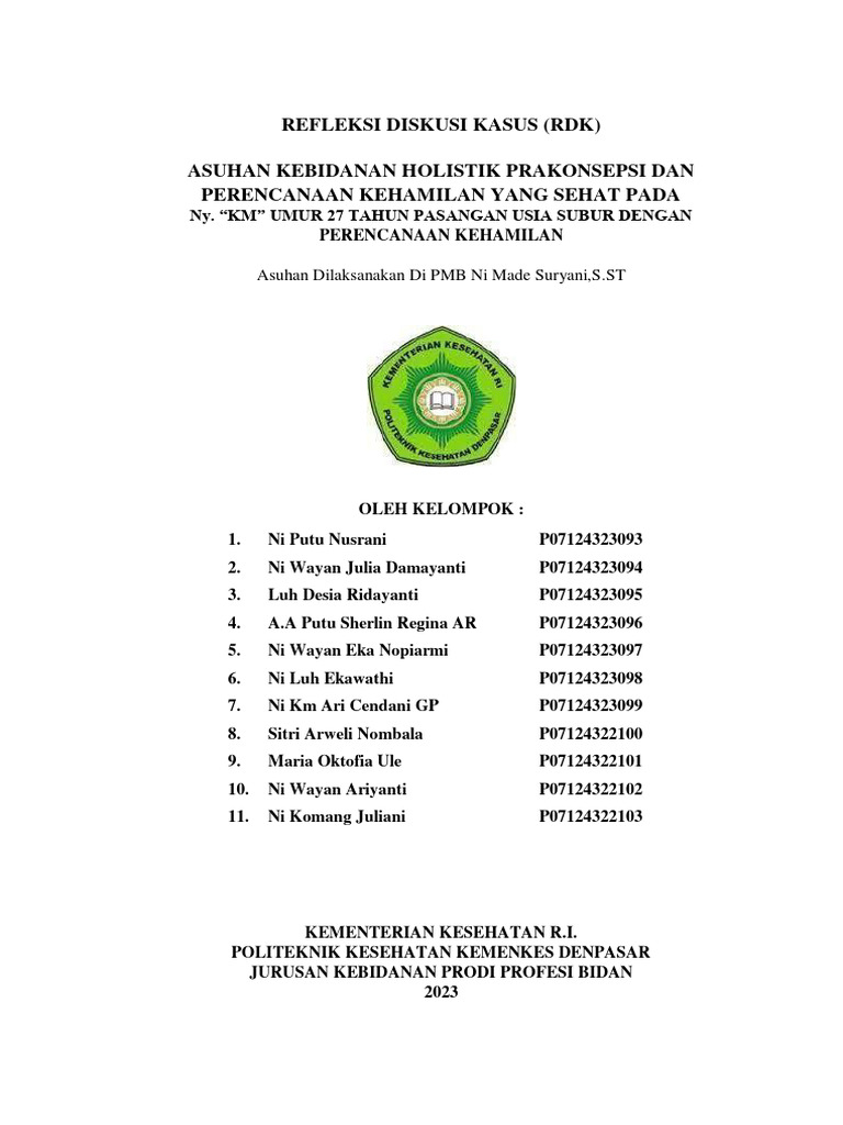 RDK Prakonsepsi | PDF