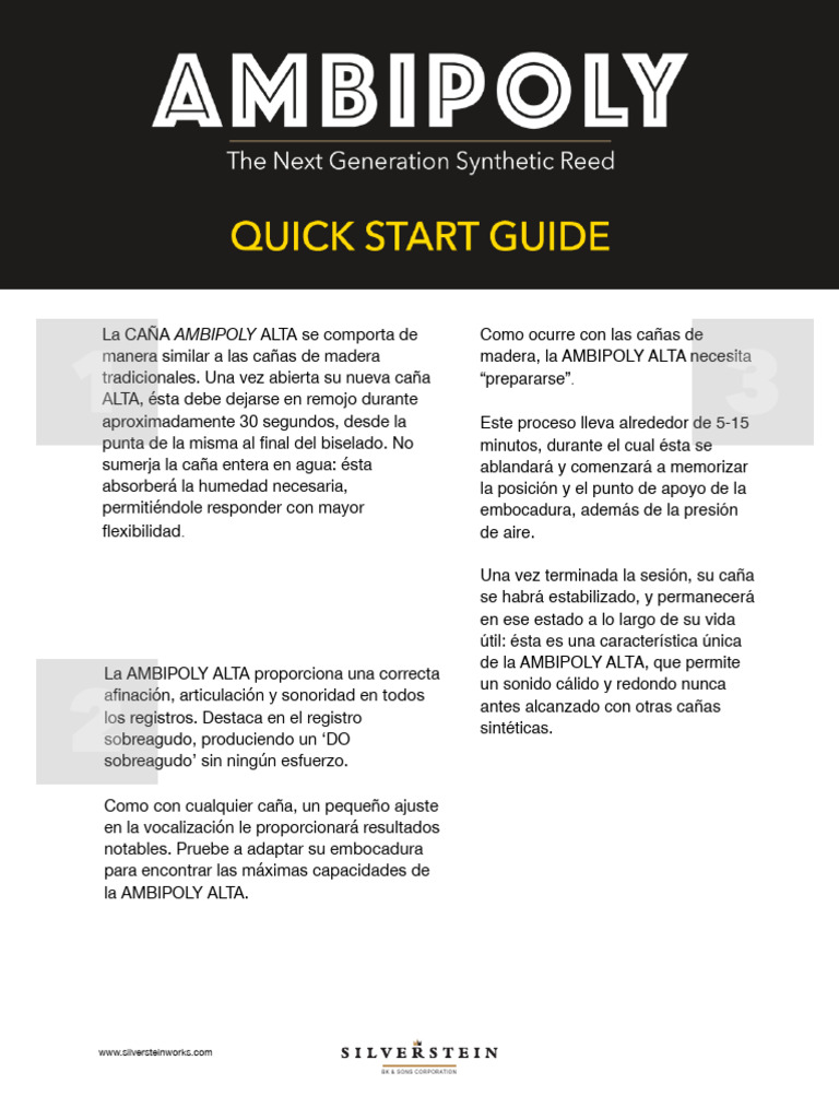 ALTA Quick Guide Spanish 24 | PDF