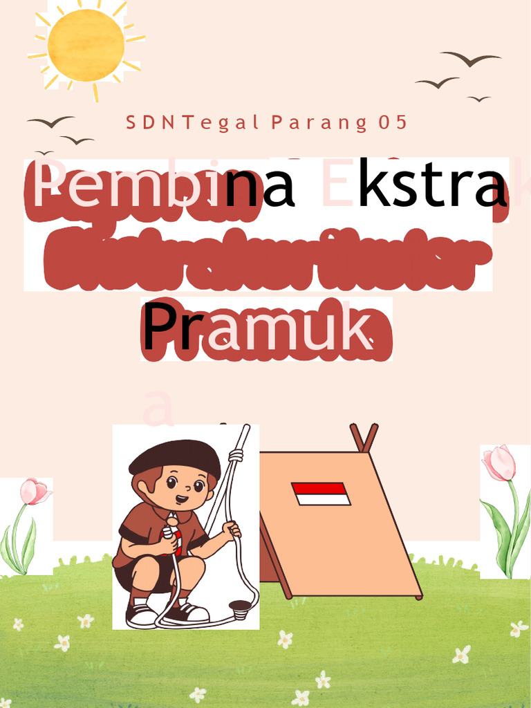Laporan Pembina Ekskul Pramuka TP05 | PDF